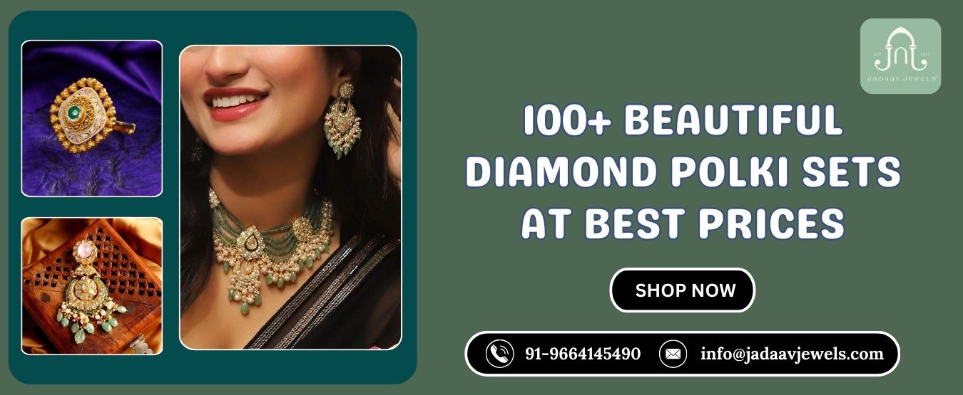 100+ Beautiful Diamond Polki Sets at Best Prices